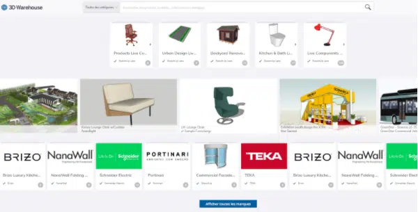 Tutoriel SketchUp Pro - Télécharger un modèle 3D depuis 3D Warehouse