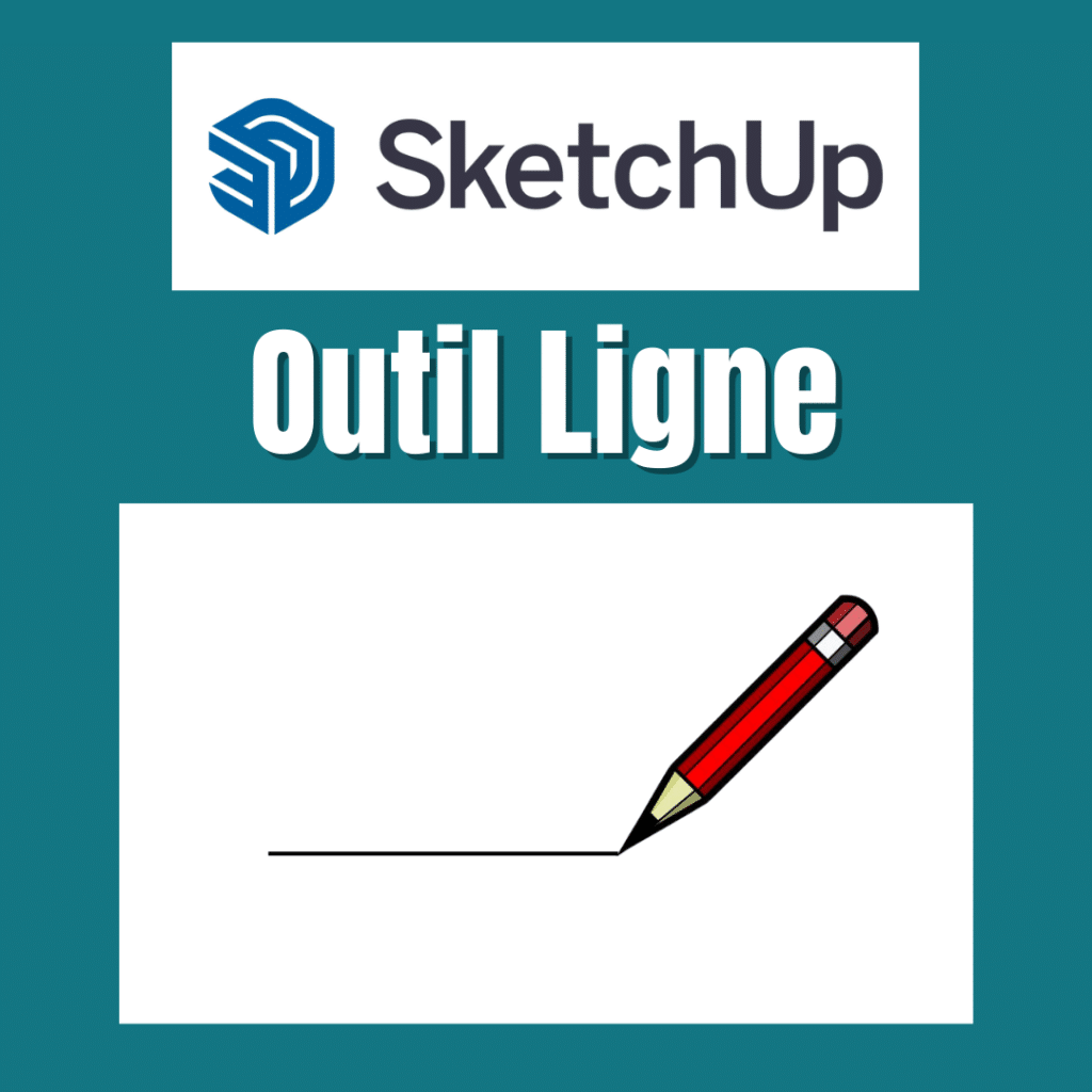 Comment tracer une ligne sur SketchUp | Formation SketchUp